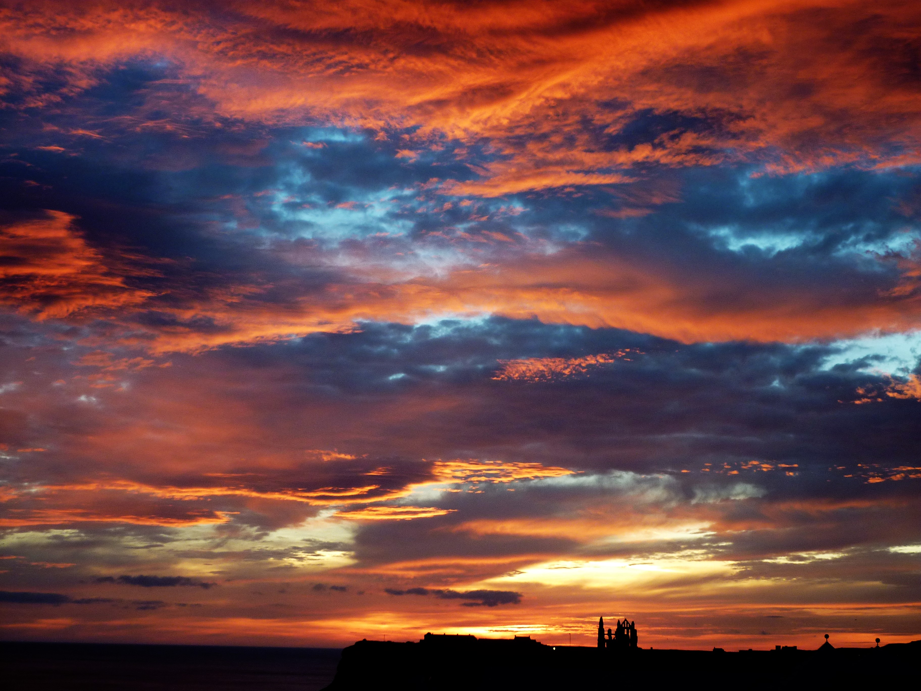 View of Sunrise from Balcony at Cairns Vista - Cairns Cottage Whitby
